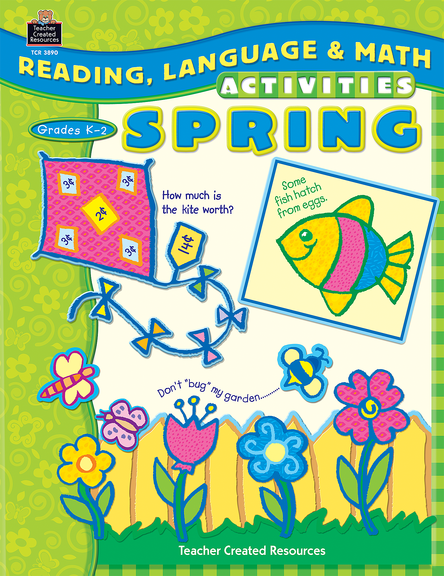 Reading, Language & Math Activities: Spring - TCR3890 | Teacher Created ...
