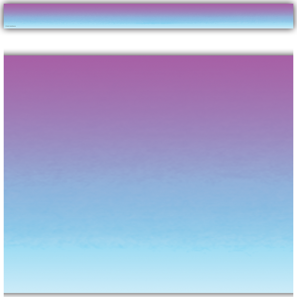 Purple and Blue Color Wash Straight Border Trim - TCR3932 | Teacher ...