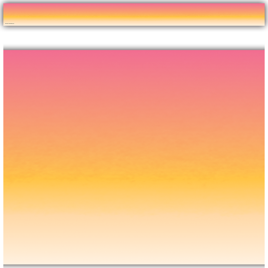 Pink and Orange Color Wash Straight Border Trim - TCR3933 | Teacher ...