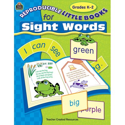 Reproducible Little Books for Sight Words - TCR3225 | Teacher Created ...