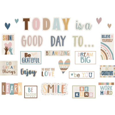 Everyone is Welcome Today is a Good Day Mini Bulletin Board - TCR7163 ...