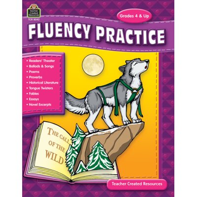 Fluency Practice, Grades 4 & up - TCR8042 | Teacher Created Resources