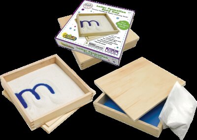 Sensory Playtivity Letter Formation Sand Trays (Set of 4) - TCR2012 ...