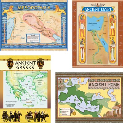 Ancient Civilizations Bulletin Board Display Set - TCR4422 | Teacher ...