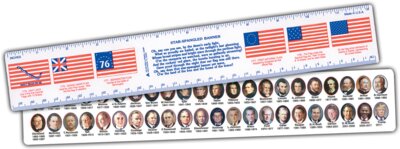 12" Presidential Ruler - TCR5188 | Teacher Created Resources