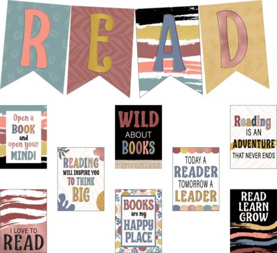 Wonderfully Wild Read Bulletin Board - TCR6678 | Teacher Created Resources