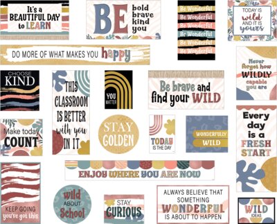 Wonderfully Wild Mini Bulletin Board - TCR6679 | Teacher Created Resources