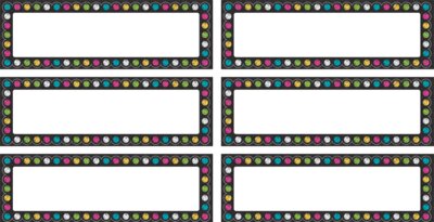 Chalkboard Brights Labels Magnetic Accents - TCR77299 | Teacher Created ...