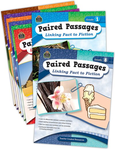Paired Passages: Linking Fact to Fiction Set (8 bks) - TCR9685 ...