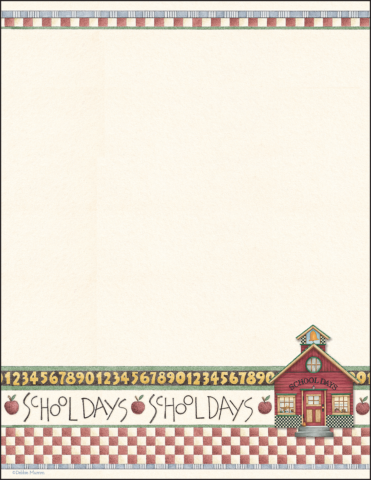 School Days Computer Paper from Debbie Mumm - TCR4526 | Teacher Created ...