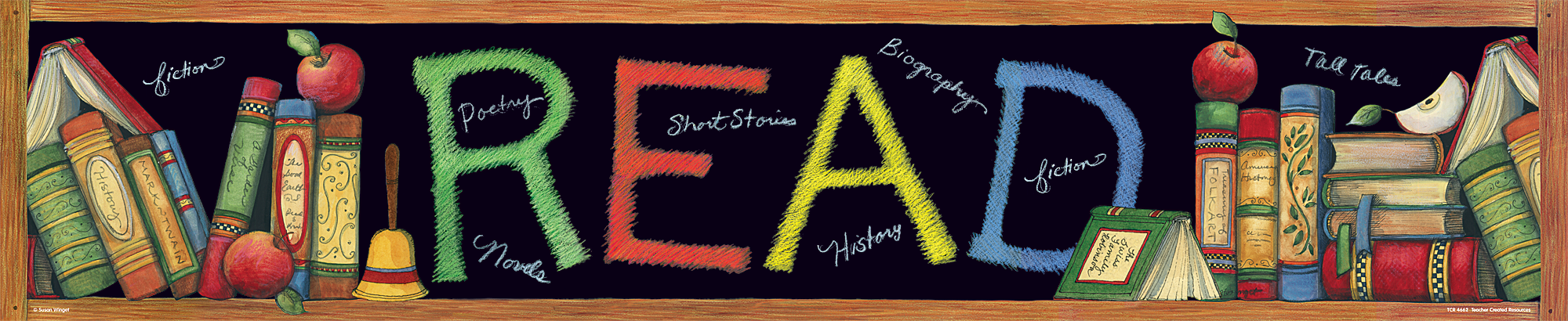 Read Banner from Susan Winget - TCR4662 | Teacher Created Resources