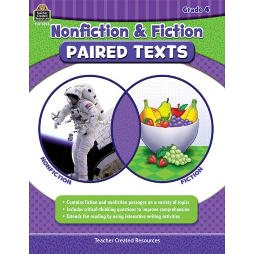 Nonfiction and Fiction Paired Texts Grade 4 - TCR3894 | Teacher Created ...