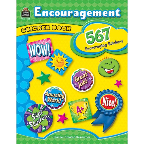 Encouragement Sticker Book - TCR4434 | Teacher Created Resources