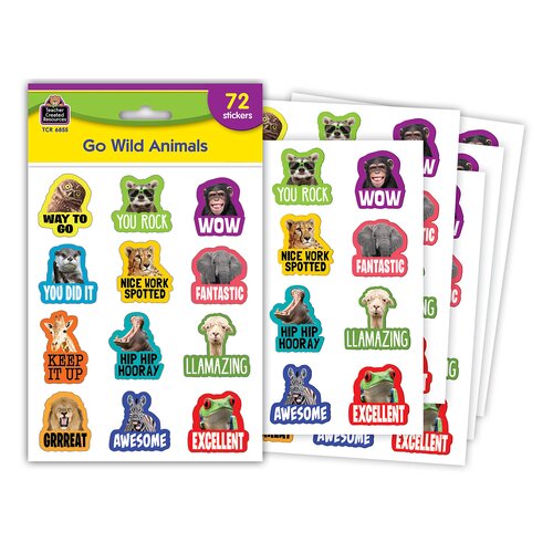Go Wild Animals « Themes | Teacher Created Resources