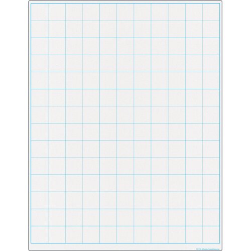 Graphing Grid 1½ Inch Squares Write-On/Wipe-Off Chart - TCR7115 ...