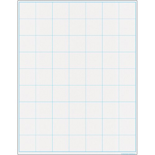 Graphing Grid Large Squares Write-On/Wipe-Off Chart - TCR7116 | Teacher ...