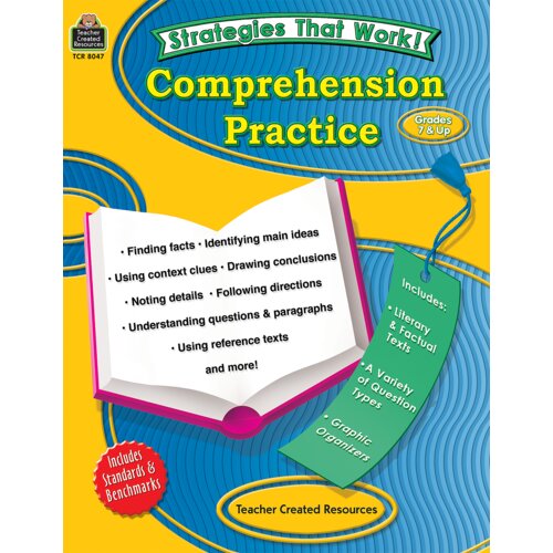 Strategies that Work: Comprehension Practice, Grades 7 & Up - TCR8047 ...