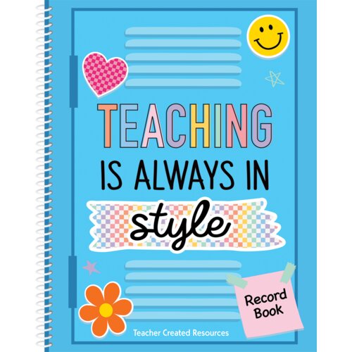 Cool for School Record Book - TCR9330 | Teacher Created Resources