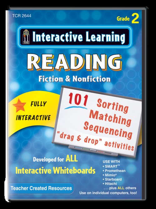 Interactive Learning: Reading Fiction & Nonfiction Grade 2 - TCR2644 ...