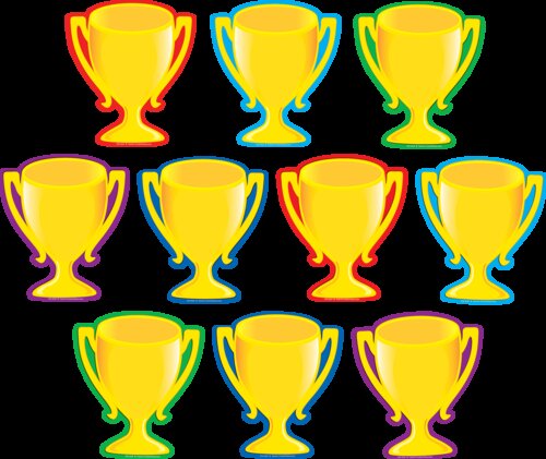 Trophy Cups Accents - TCR4569 | Teacher Created Resources