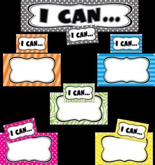 I Can...Mini Bulletin Board - TCR4623 | Teacher Created Resources