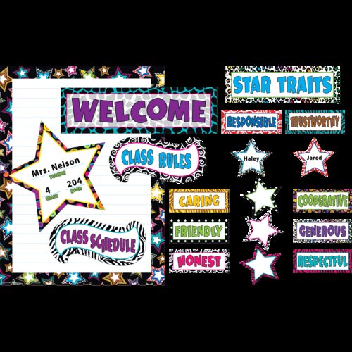 Fancy Stars Bulletin Board Display Set - TCR5220 | Teacher Created ...