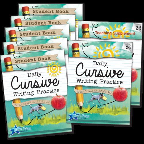 Daily Cursive Writing Practice Grades 2-5 Bundle - TCR53074 | Teacher ...