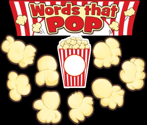 Words That Pop Mini Bulletin Board Display Set - TCR5333 | Teacher ...