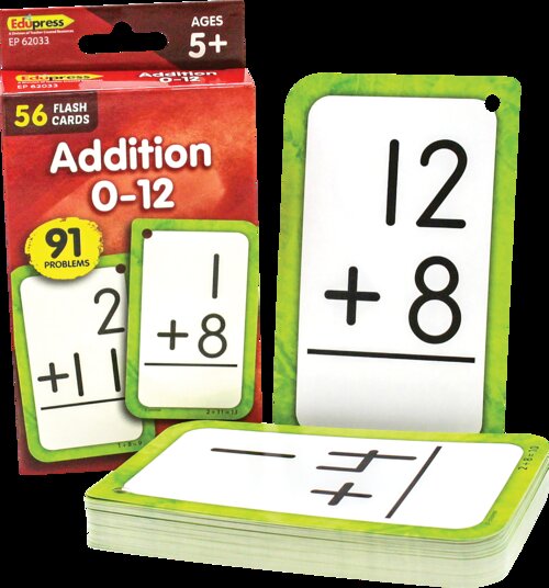 Addition 0-12 Flash Cards - TCR62033 | Teacher Created Resources
