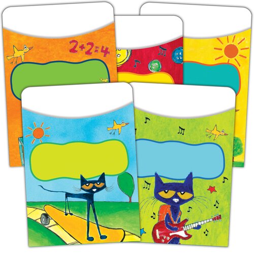 Pete the Cat Library Pockets - Multi-Pack - TCR63923 | Teacher Created ...