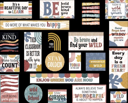 Wonderfully Wild Mini Bulletin Board - TCR6679 | Teacher Created Resources