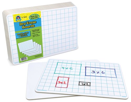 Double-Sided Math Grid Dry Erase Boards - TCR77253 | Teacher Created ...