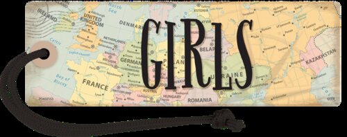 Travel the Map Magnetic Girls Pass - TCR77477 | Teacher Created Resources