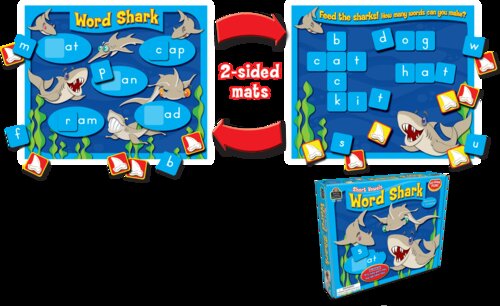 Word Shark: Short Vowels Game - TCR7805 | Teacher Created Resources