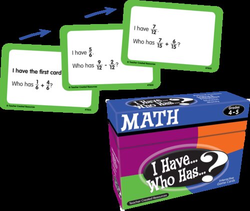 I Have, Who Has Math Game Grade 4-5 - TCR7833 | Teacher Created Resources