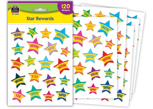 Star Rewards Stickers - TCR8586 | Teacher Created Resources