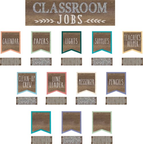 Home Sweet Classroom Classroom Jobs Mini Bulletin Board - TCR8801 ...
