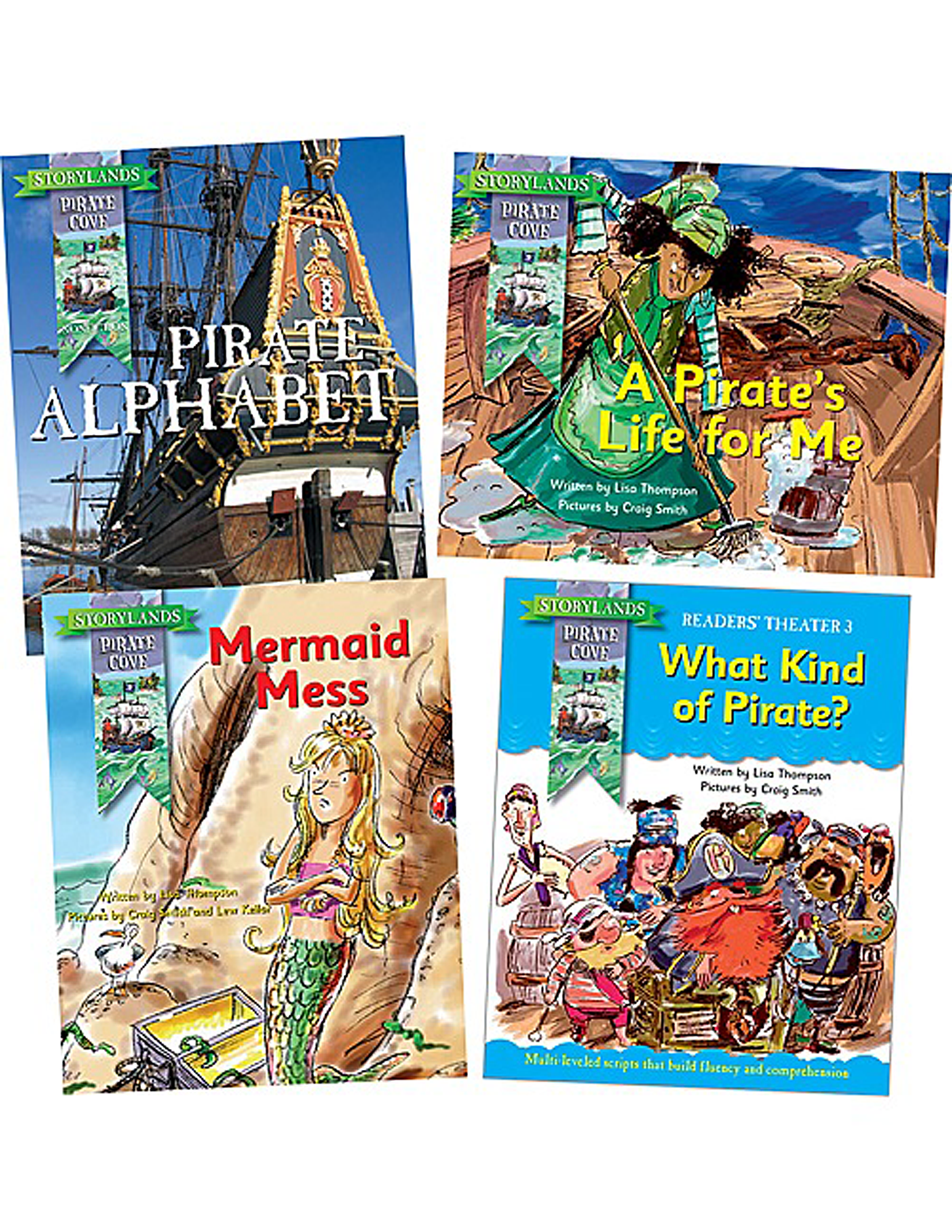 Pirate Cove Add-on Pack (39 bks) - TCR51094 | Teacher Created Resources