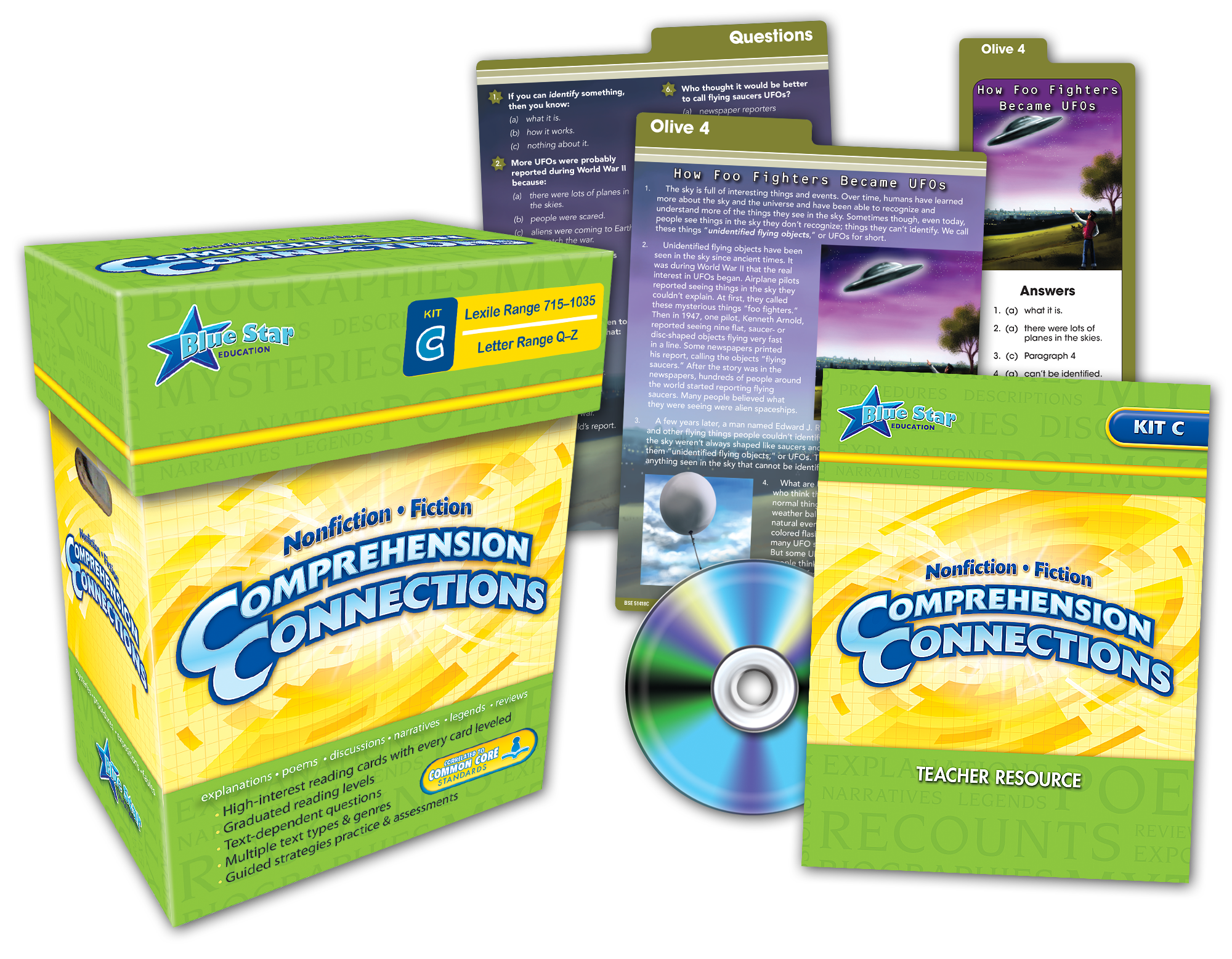 Comprehension Connections Kit C Grades 4-6 - TCR51418 | Teacher Created ...