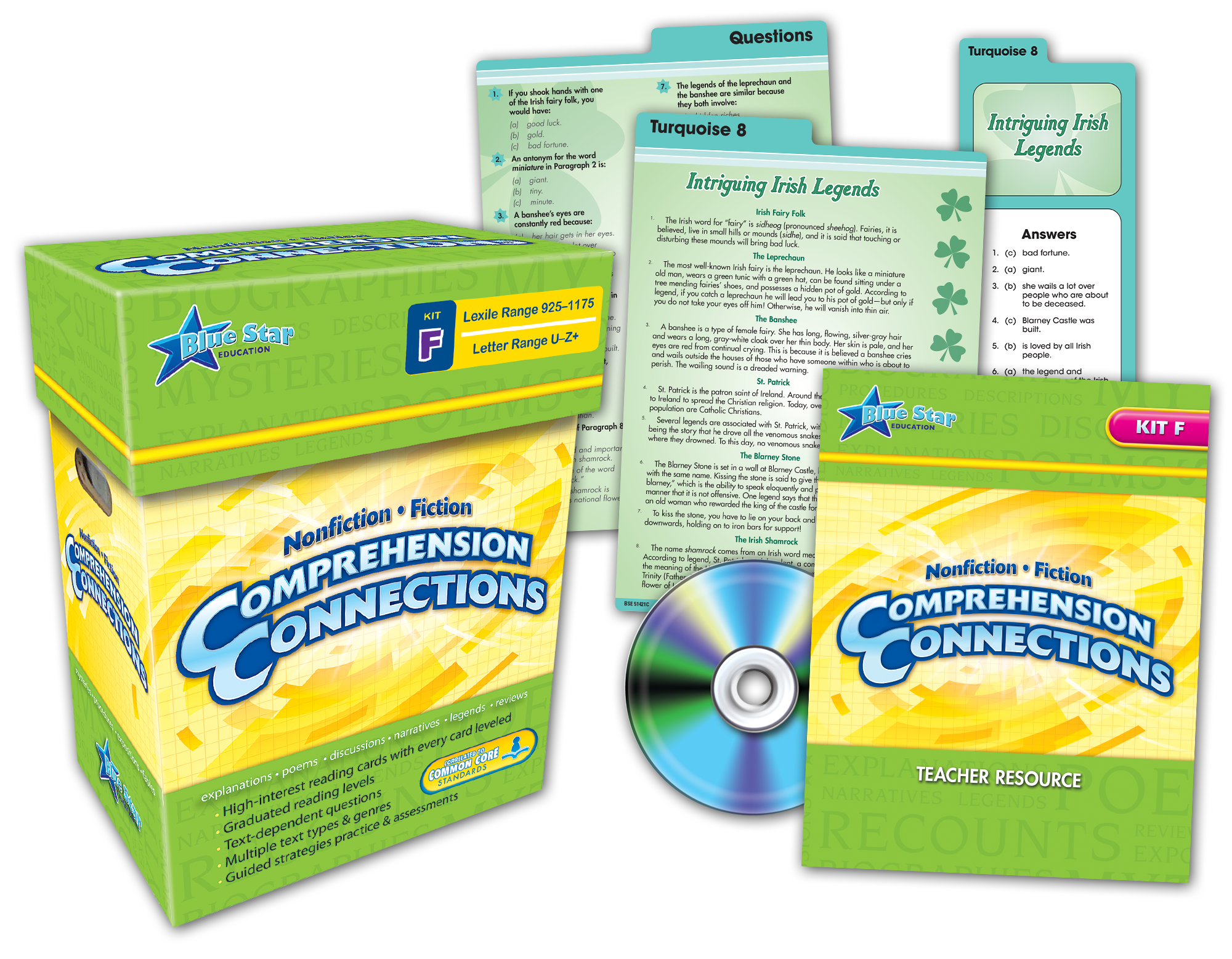 Comprehension Connections Kit F Grades 7-8+ - TCR51421 | Teacher ...