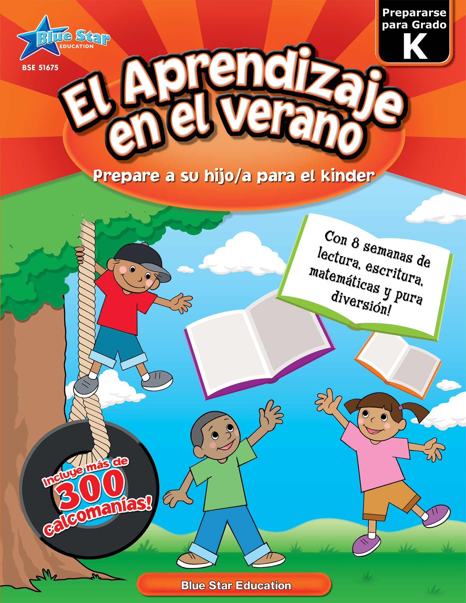Summertime Learning Grade K in Spanish - TCR51675 | Teacher Created ...