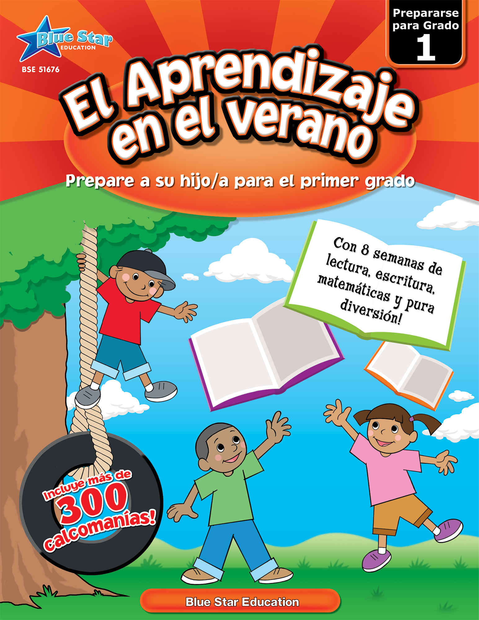 Summertime Learning Grade 1 in Spanish - TCR51676 | Teacher Created ...