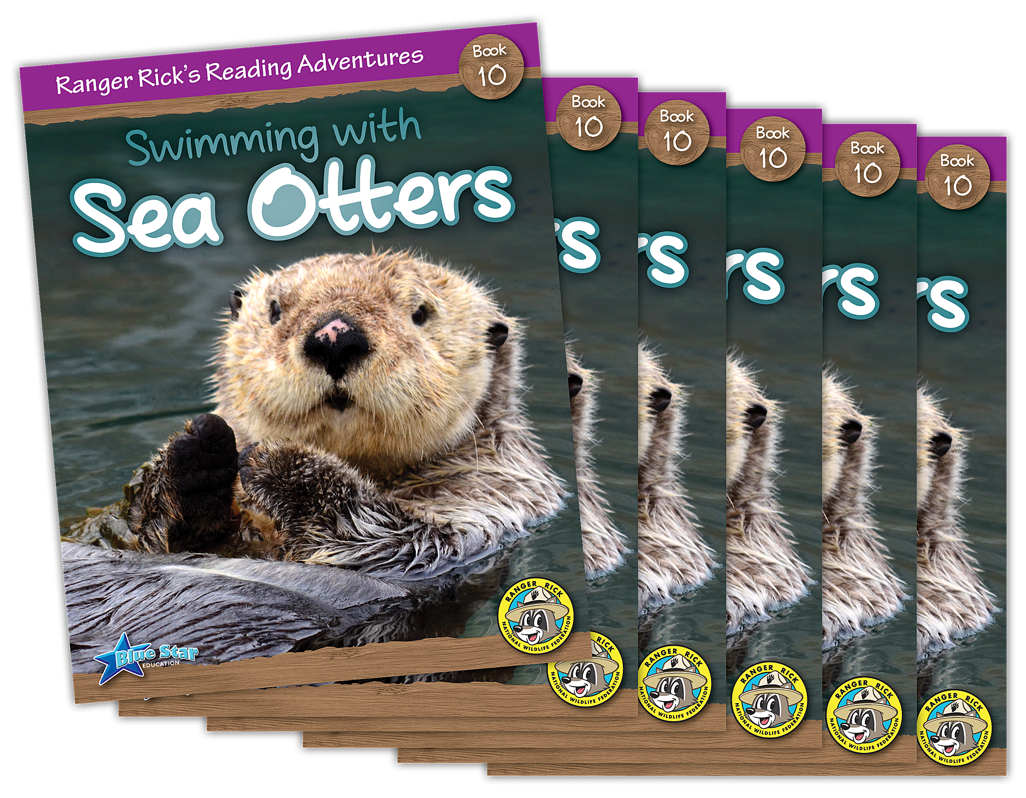 Ranger Rick's Reading Adventures: Swimming with Sea Otters 6-Pack ...
