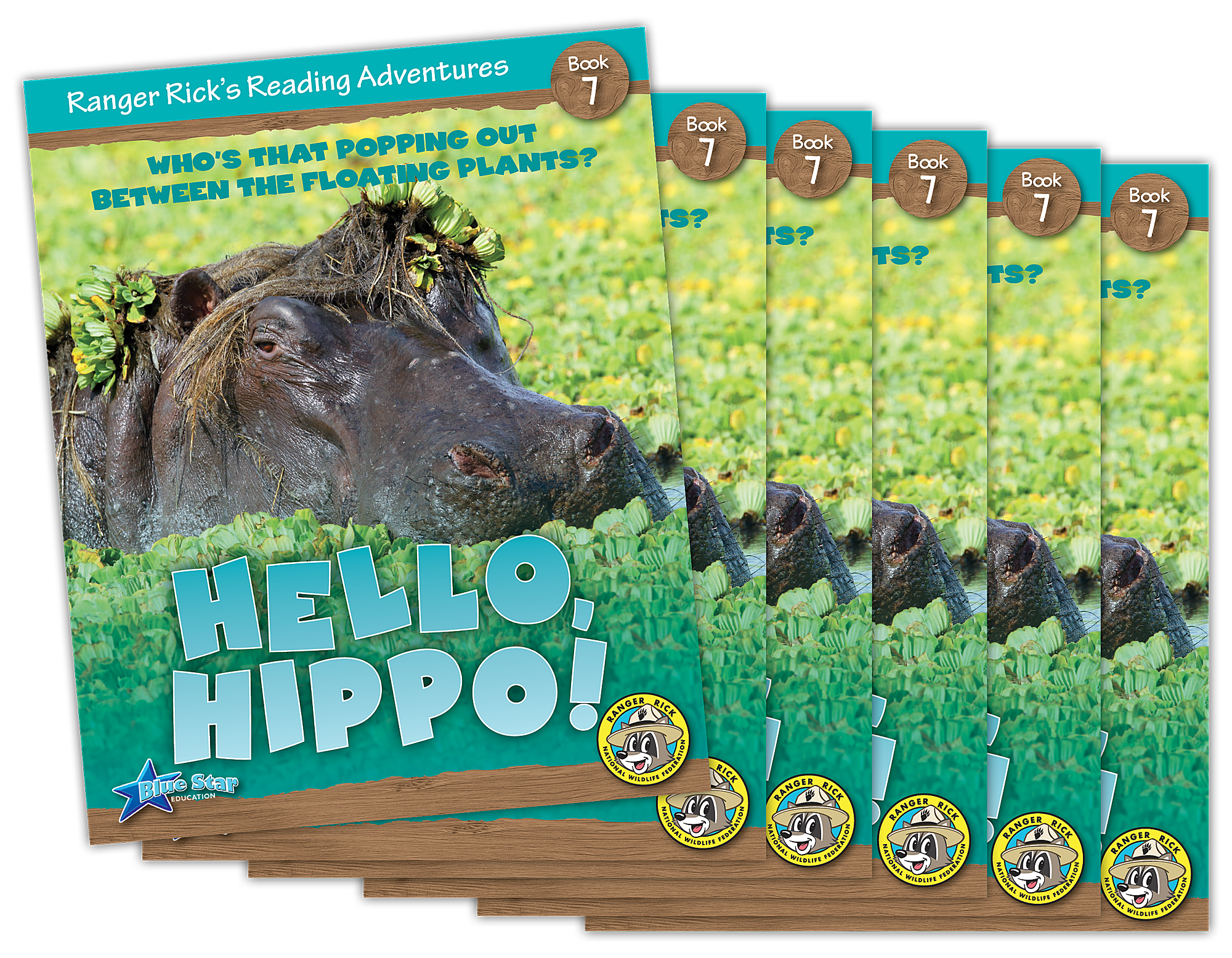 Ranger Rick's Reading Adventures: Hello Hippo! 6-Pack - TCR51917 ...