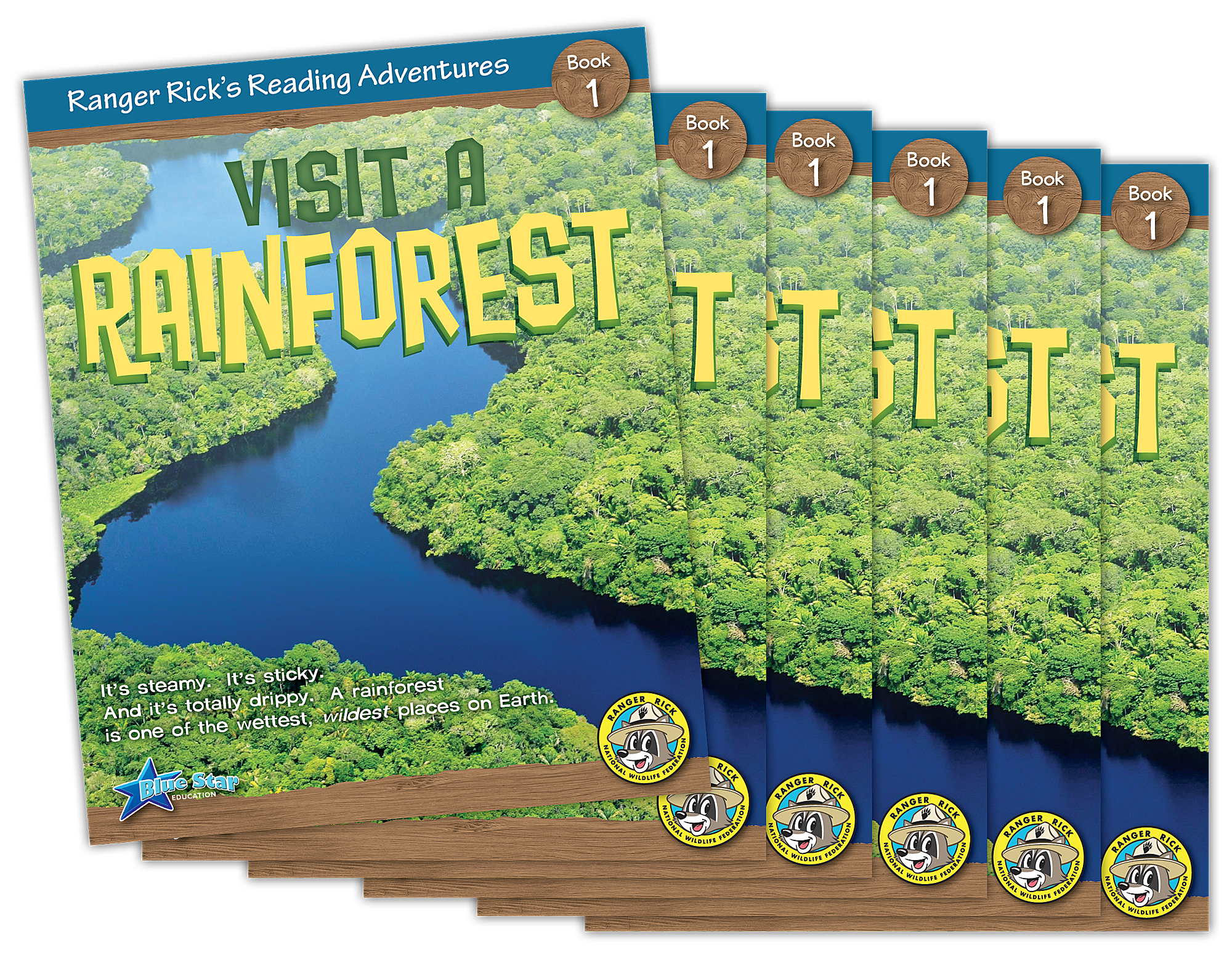 Ranger Rick's Reading Adventures: Visit a Rainforest 6-Pack - TCR51930 ...