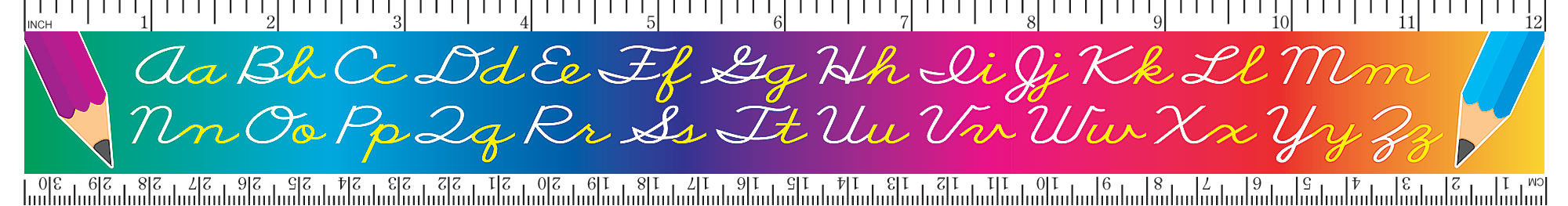 Cursive Writing Ruler - TCR5228 | Teacher Created Resources