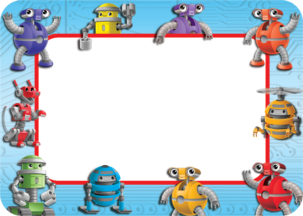 Robots Name Tags/Labels - TCR5248 | Teacher Created Resources