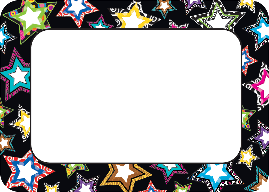 Fancy Stars Name Tags/Labels - TCR5260 | Teacher Created Resources