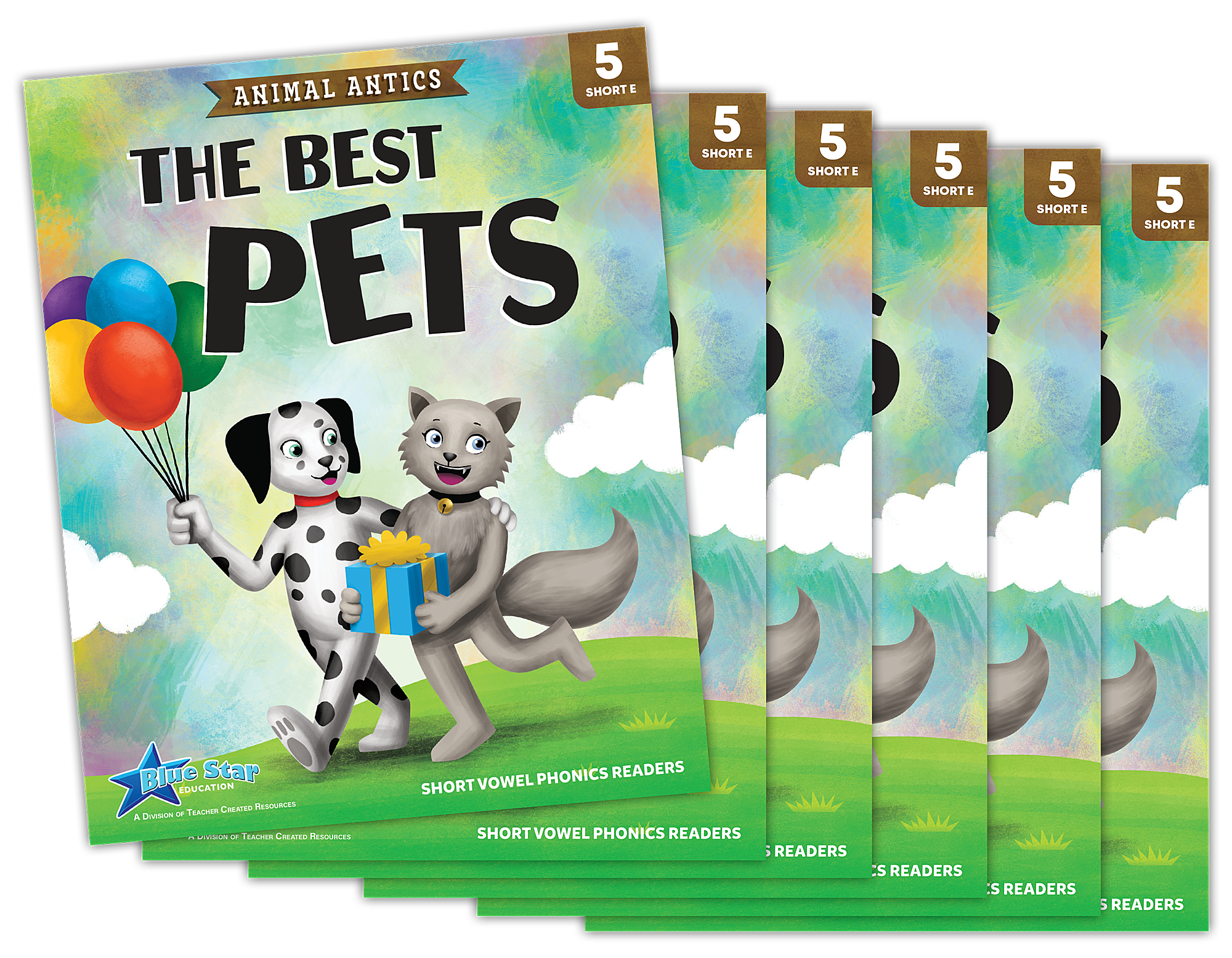 Animal Antics: The Best Pets - Short Vowel e Reader - 6 Pack - TCR53310 ...
