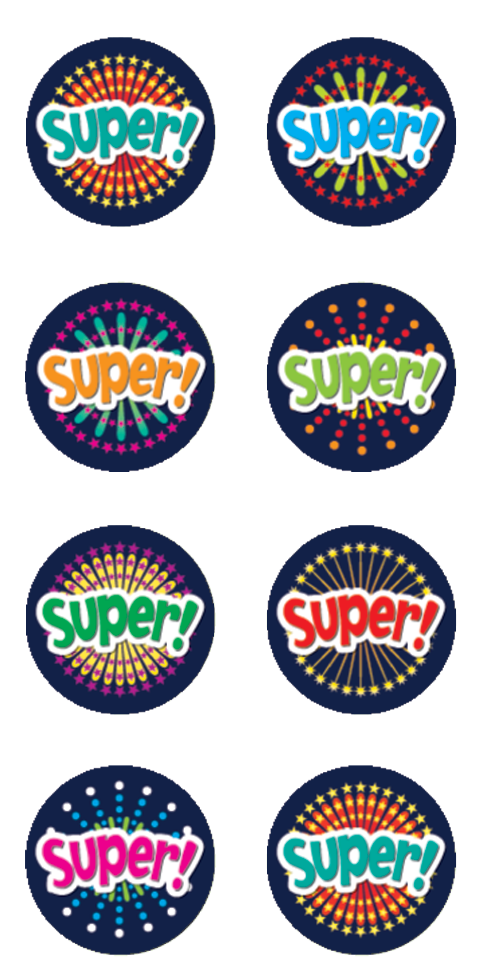 Fireworks Mini Stickers - TCR5475 | Teacher Created Resources